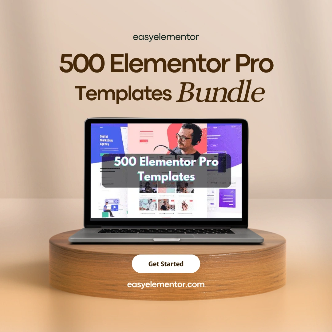 500 Elementor Pro Templates - Editables